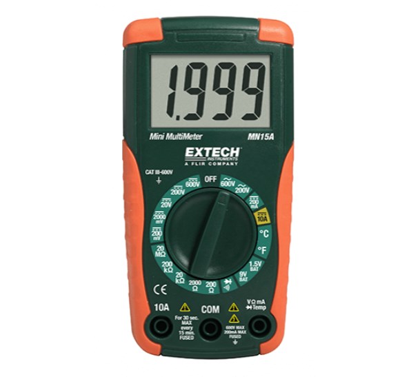 Digitalni multimetar Extech MN15A
