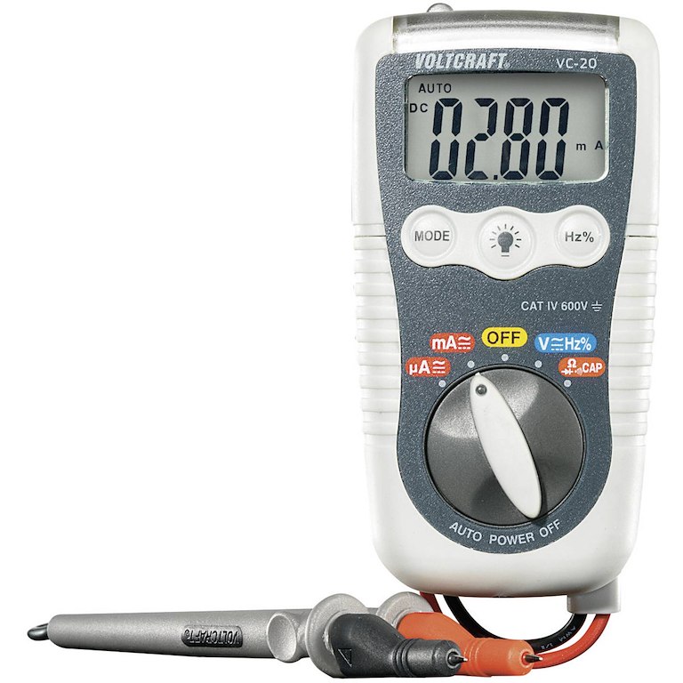 Digitalni multimetar VOLTCRAFT VC-20