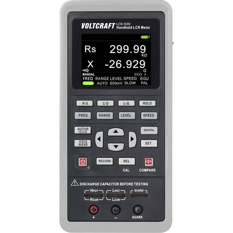Digitalni LCR metar VOLTCRAFT LCR-500