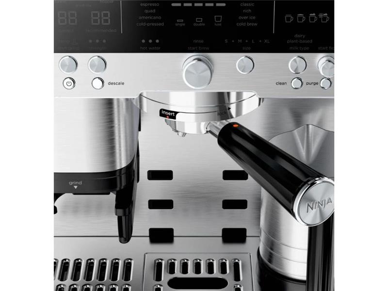 Aparat za kafu NINJA ES601E Luxe Café Premier/crna-siva
