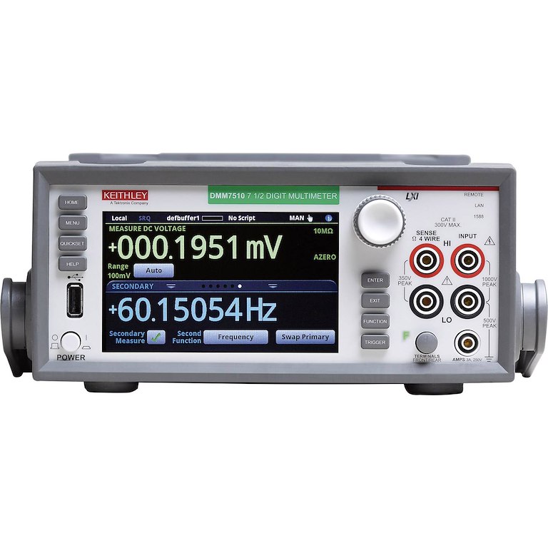 Keithley DMM7510 stoni digitalni multimetar, True RMS, 7½ cifara (10000000), 4-žično do 1GΩ