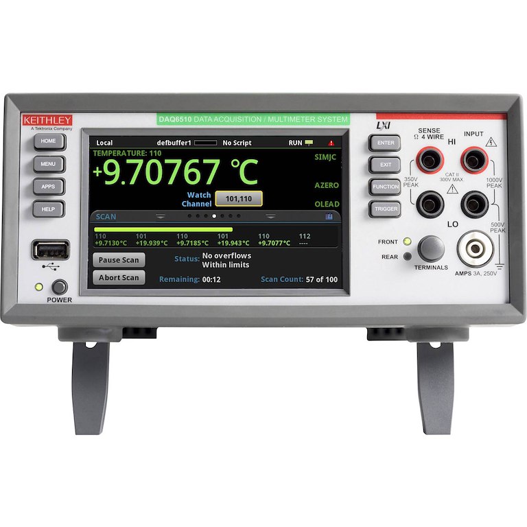 Keithley DAQ6510 stoni digitalni multimetar i sistem za prikupljanje podataka, 6½ cifara