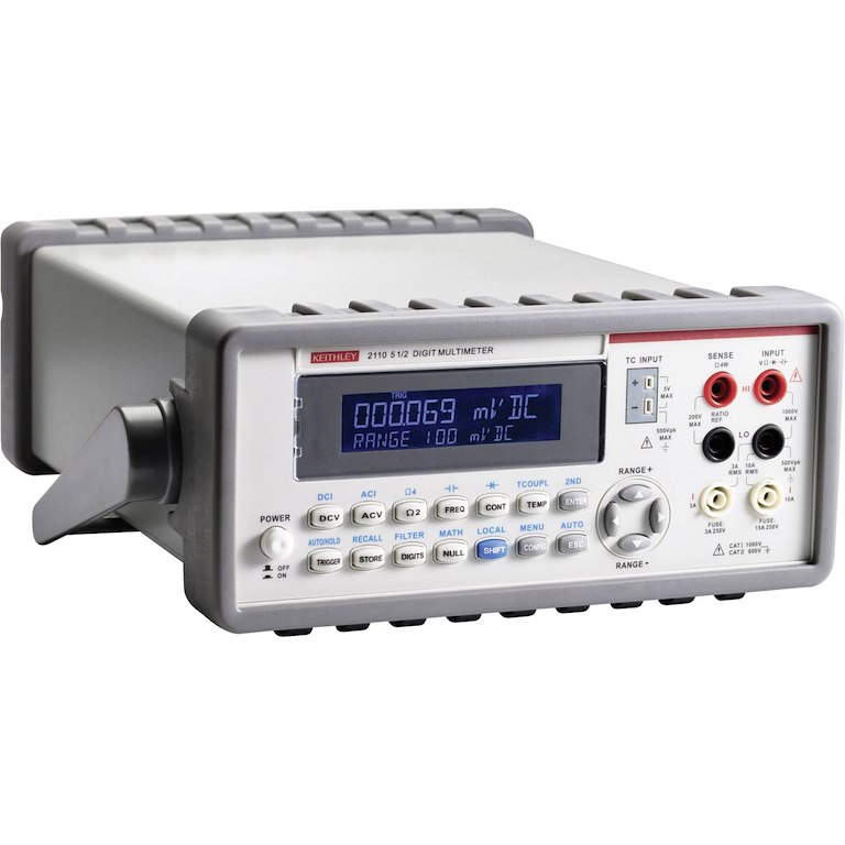 Keithley 2110-220 stoni digitalni multimetar, True RMS, 5½ cifara (100000), 4-žično, CAT II 600V
