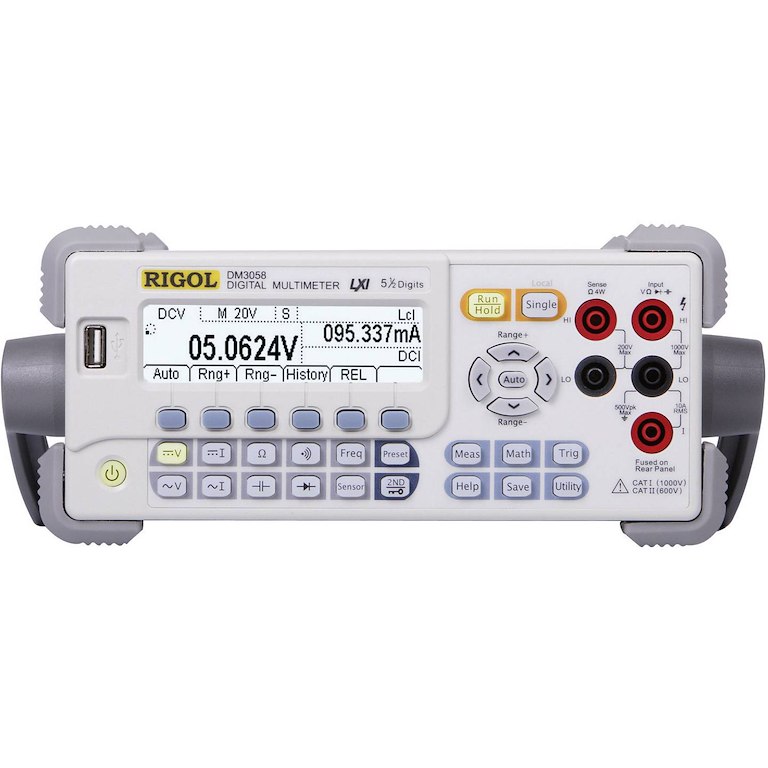 Rigol DM3058 stoni digitalni multimetar, True RMS, 5½ cifara (200000), 4-žično merenje