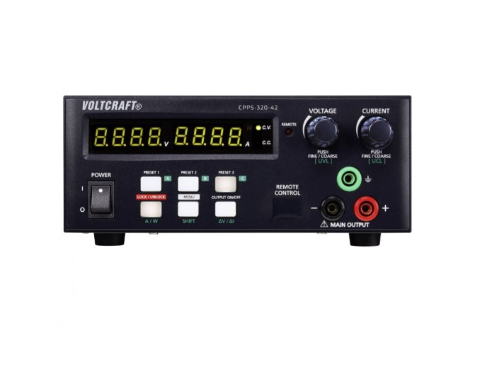 Laboratorijsko napajanje VOLTCRAFT CPPS-320-42 0-42V 0-20A 320W