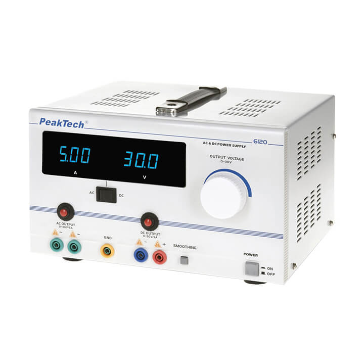 Laboratorijsko napajanje PeakTech 6120 0-30V 0-5A