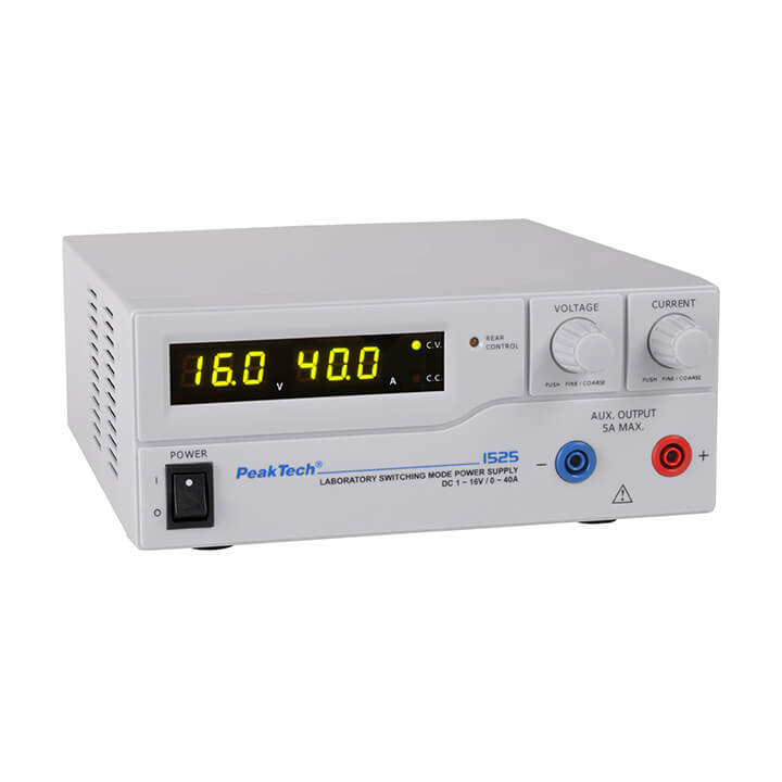 Laboratorijsko napajanje PeakTech 1525 1-16V 0-40A