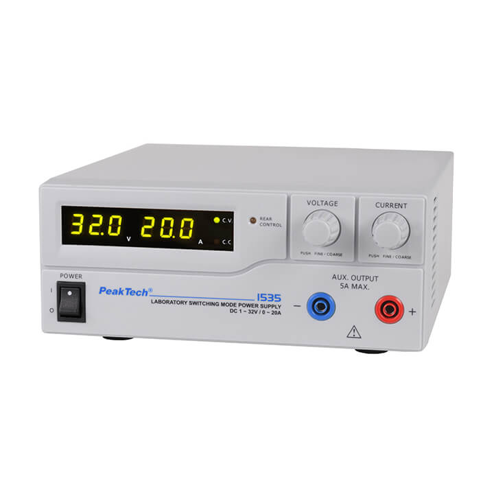 Laboratorijsko napajanje PeakTech 1535 1-32V 0-20A