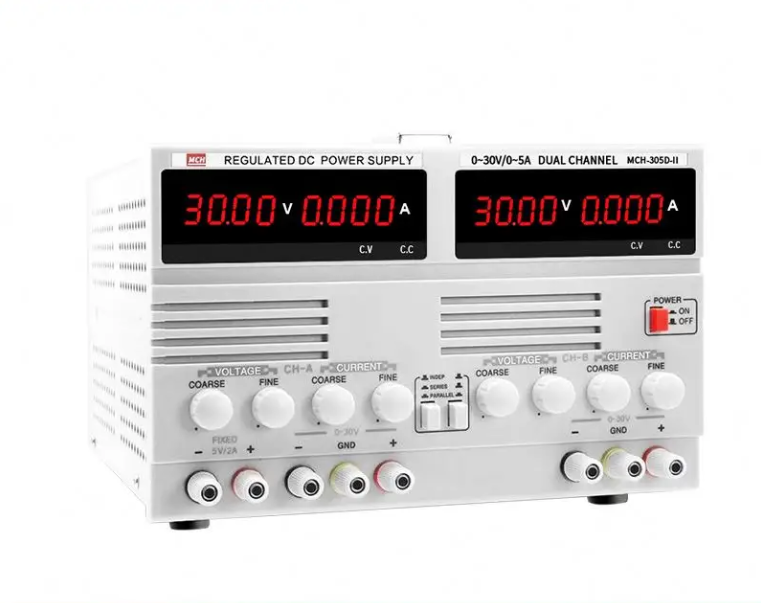 Laboratorijsko napajanje MCH 305D-II 2x 0-30V 0-5A