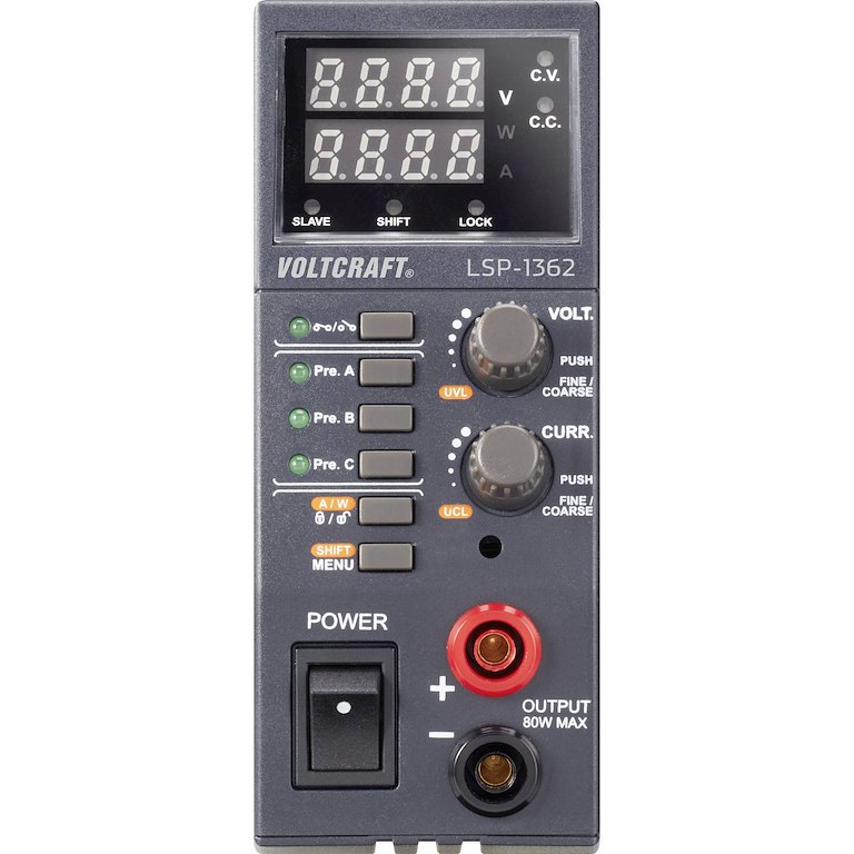 Laboratorijsko napajanje VOLTCRAFT LSP-1362 0.5-36V 0-5A 80W