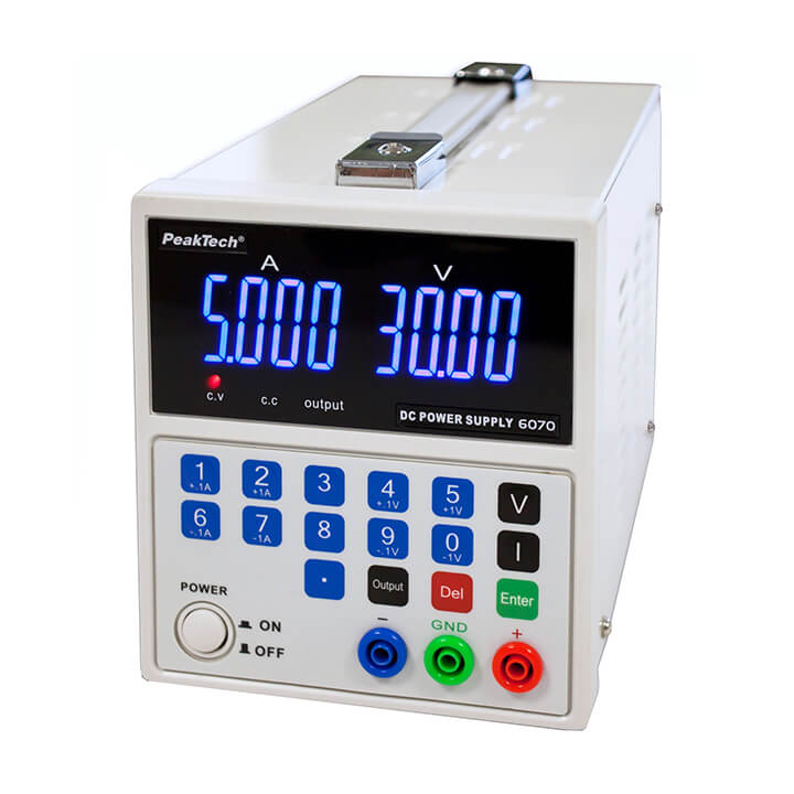 Laboratorijsko napajanje PeakTech 6070 0-30V 0-5A