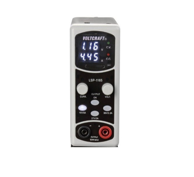 Labaratorijsko napajanje VOLTCRAFT LSP-1165 0-36V 0-5A 80W