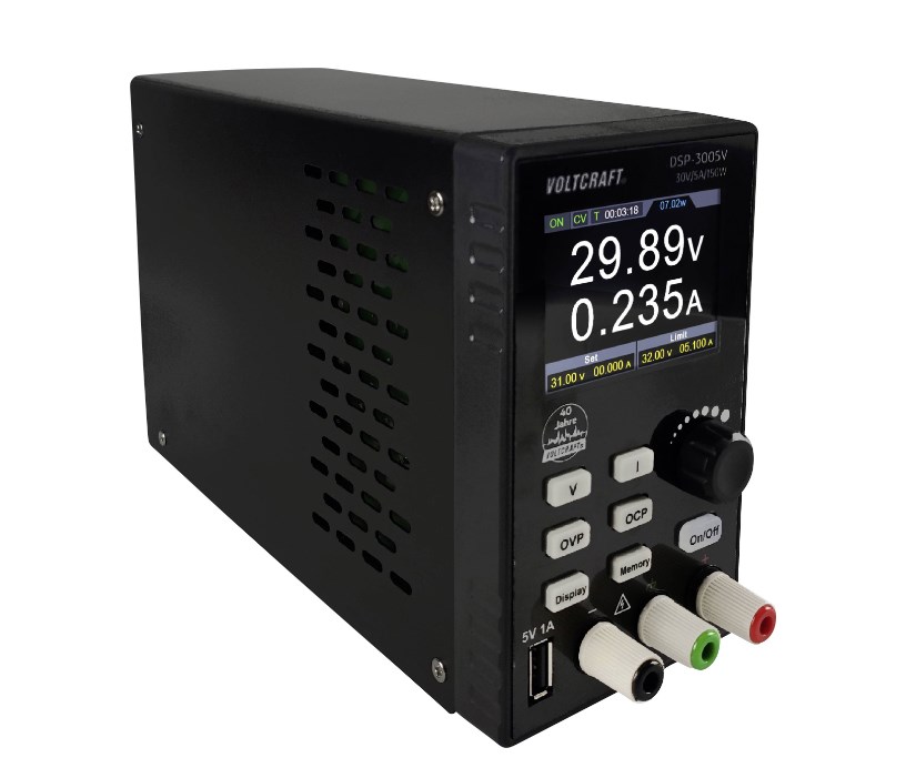 Laboratorijsko napajanje VOLTCRAFT DSP-3005V 0-30V 0-5A 150W