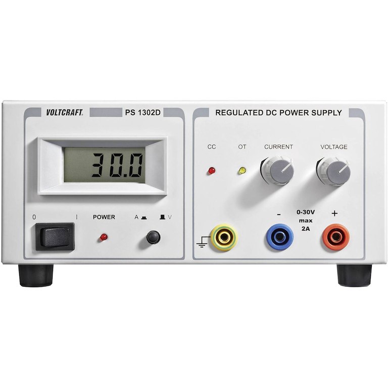 Laboratorijsko napajanje VOLTCRAFT PS-1302 D 0-30V 0-2A 60W
