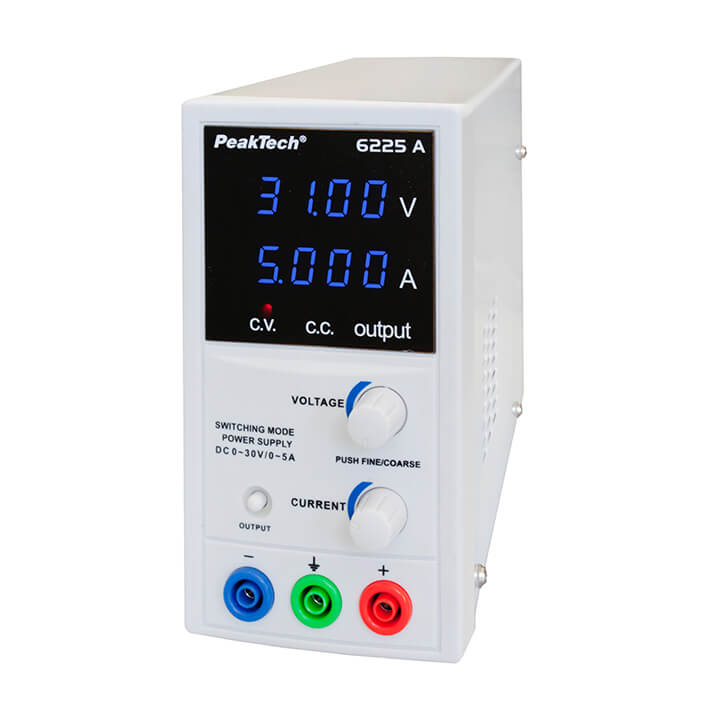 Laboratorijsko napajanje PeakTech 6225A 0-30V 0-5A