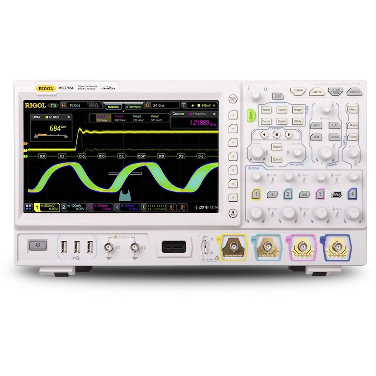 Digitalni osciloskop Rigol DS7014 4x100MHz