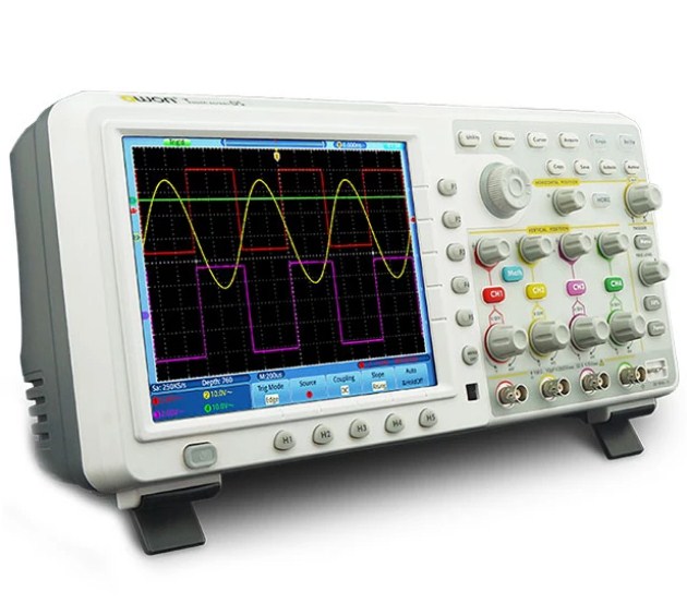 OWON TDS8204 digitalni osciloskop, 4x200MHz, 2GS/s, 7,6Mpts, 8-bitna rezolucija
