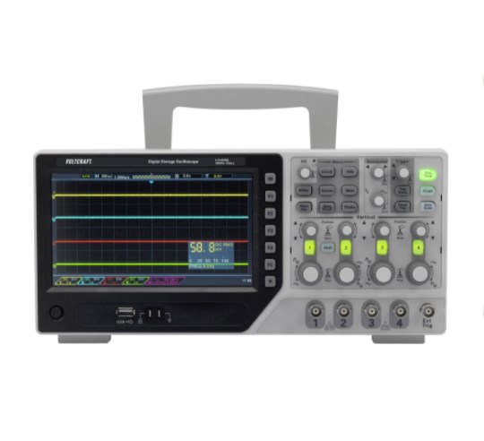 Voltcraft DSO-1104E digitalni osciloskop, 4x100MHz, 1GS/s, 1Mpts