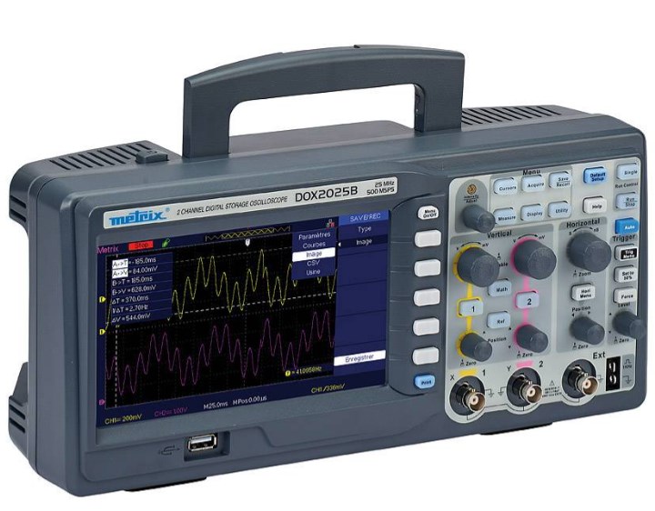 Digitalni oscilaskop Metrix DOX2025B 2x20MHz
