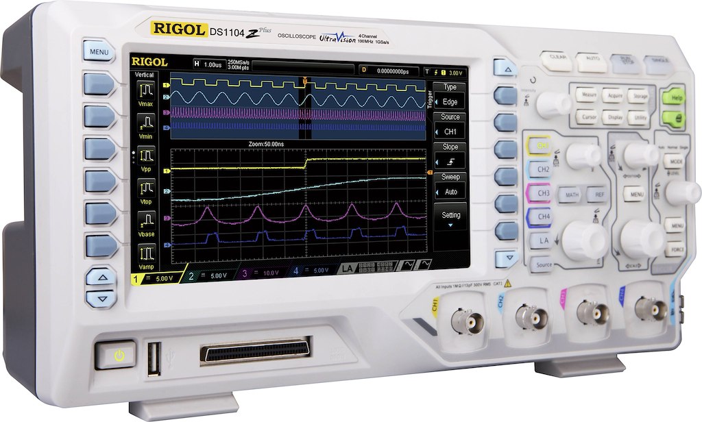 Digitalni osciloskop Rigol DS1104Z 4x100MHz