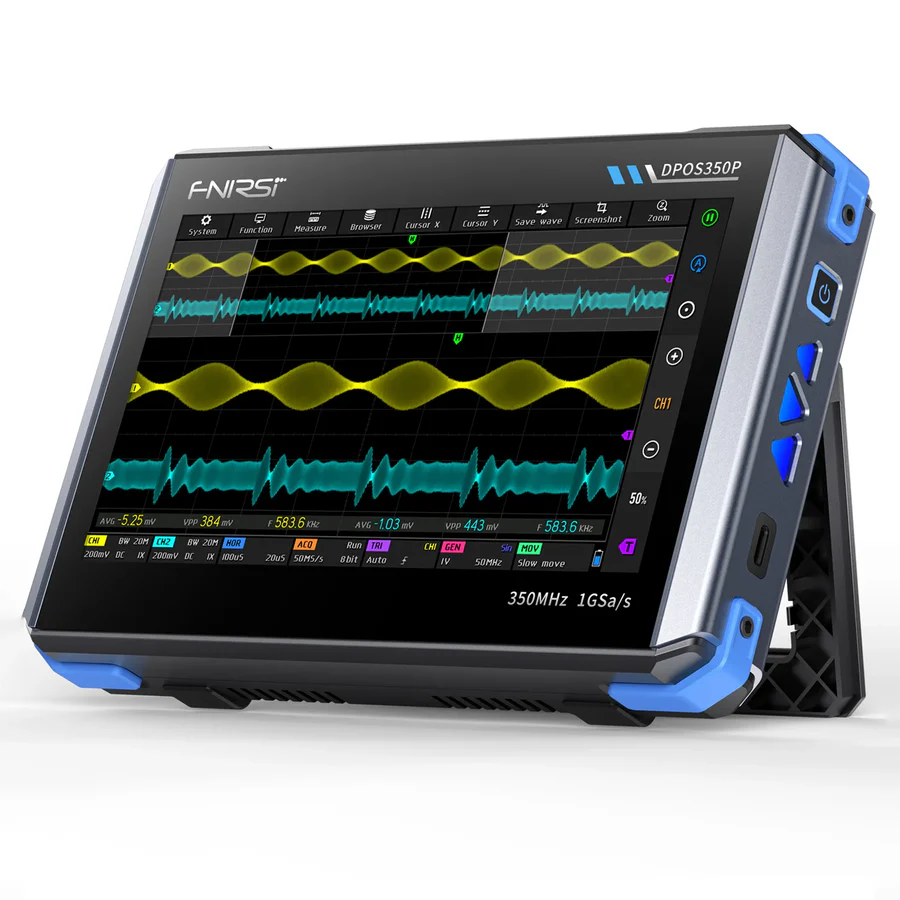 Digitalni osciloskop multimetar FNIRSI DPOS350P 2x350MHz
