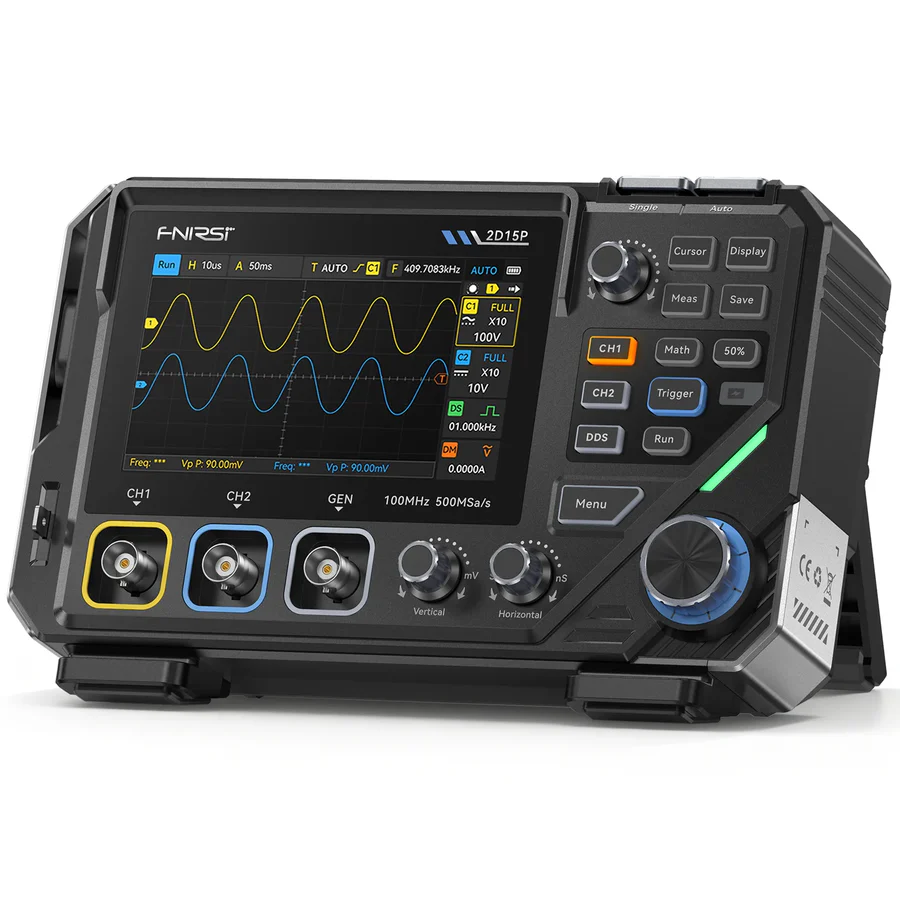 Digitalni osciloskop multimetar FNIRSI 2D15P 2x100MHz 50MHz