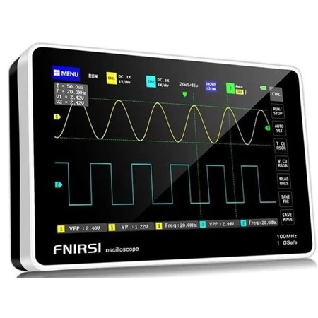 Digitalni osciloskop FNIRSI 1013D 2x100MHz