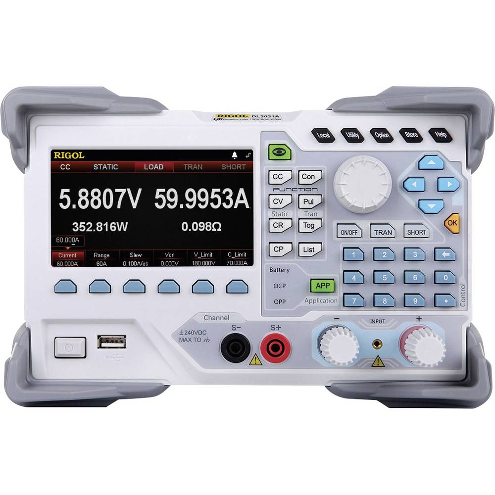Elektronsko opterećenje Rigol DL3031A 150V 60A 350W