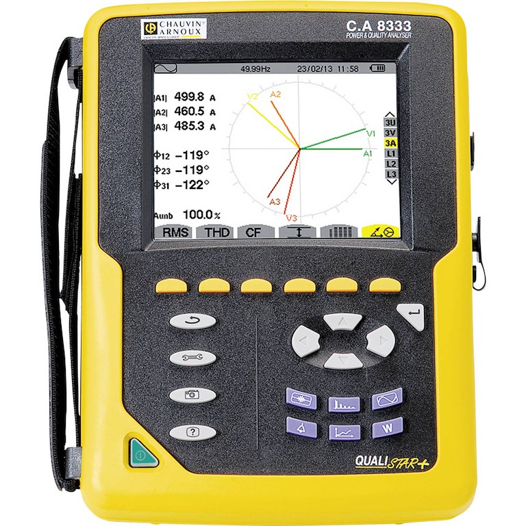 Analizator snage – mrežni network diagnostics Chauvin Arnoux C.A 8333