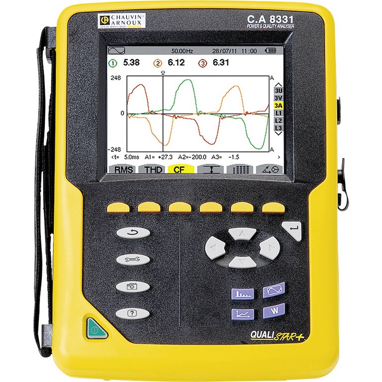 Analizator snage – mrežni network diagnostics Chauvin Arnoux C.A 8331
