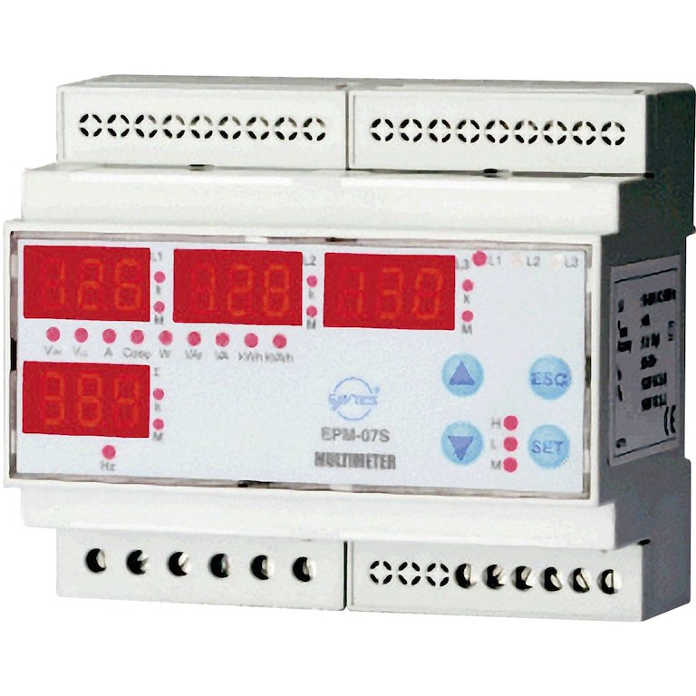Analizator snage – mrežni network diagnostics ENTES EPM-07S-DIN