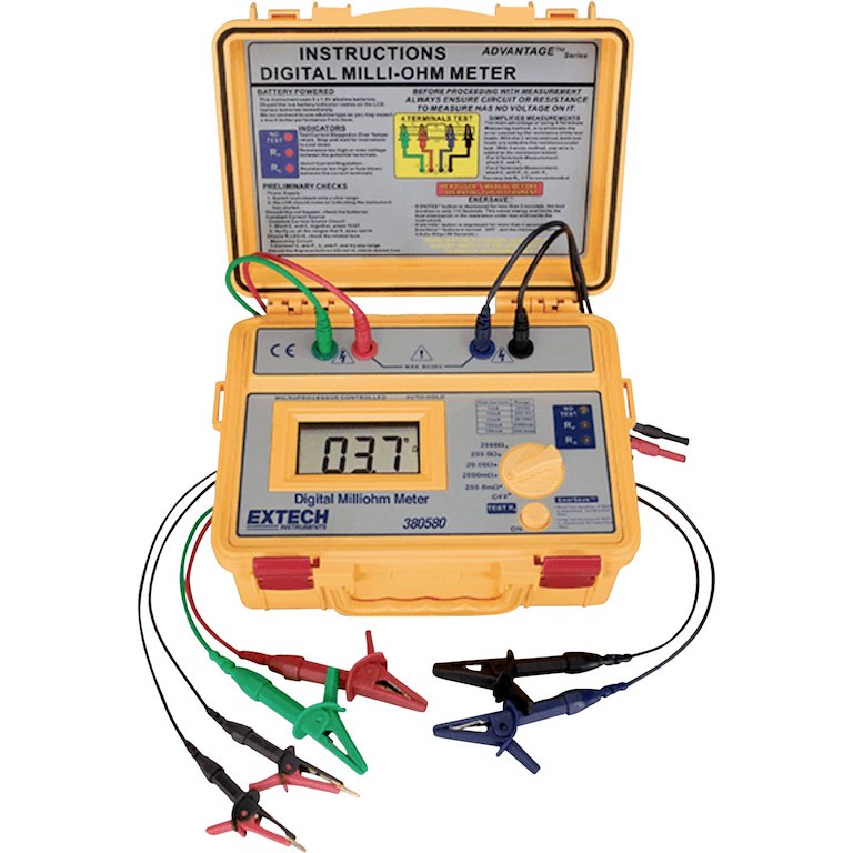 Merač otpora mikroom metar Extech 380580