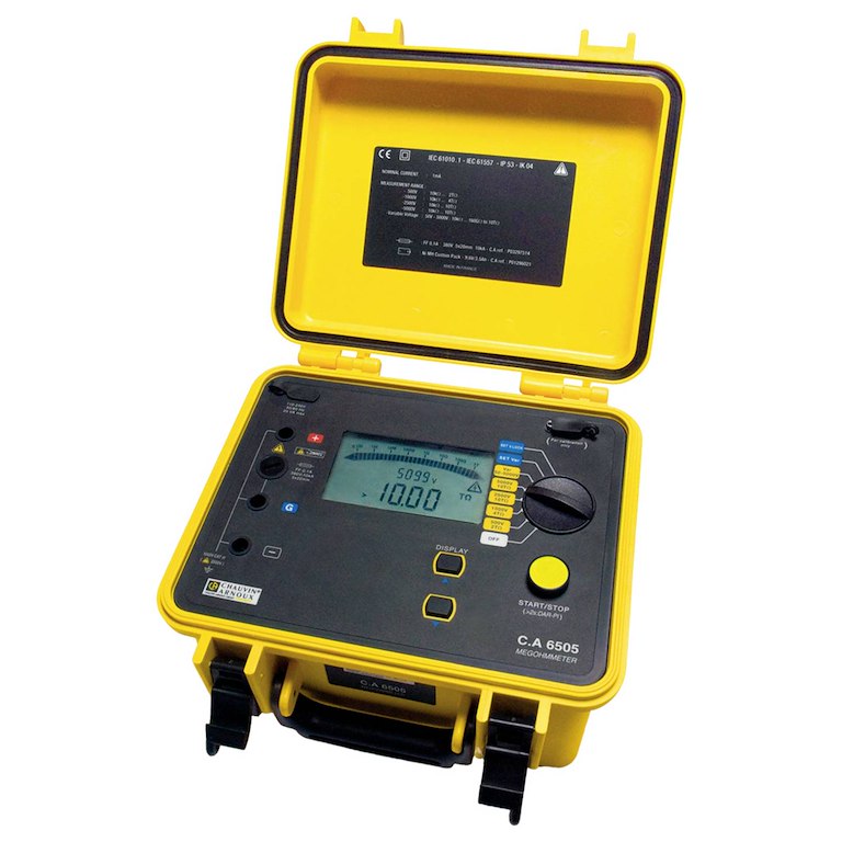 Tester izolacije Chauvin Arnoux C.A 6505