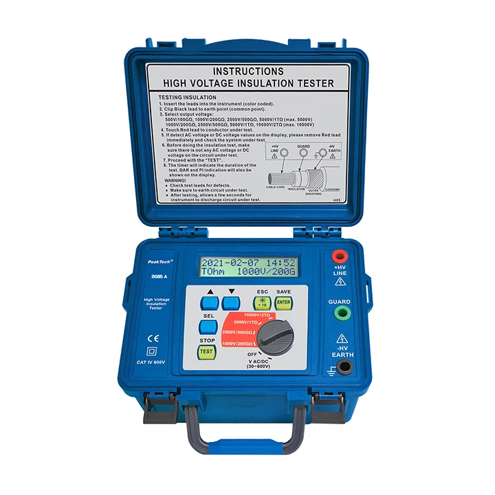 Tester izolacije PeakTech 2685A