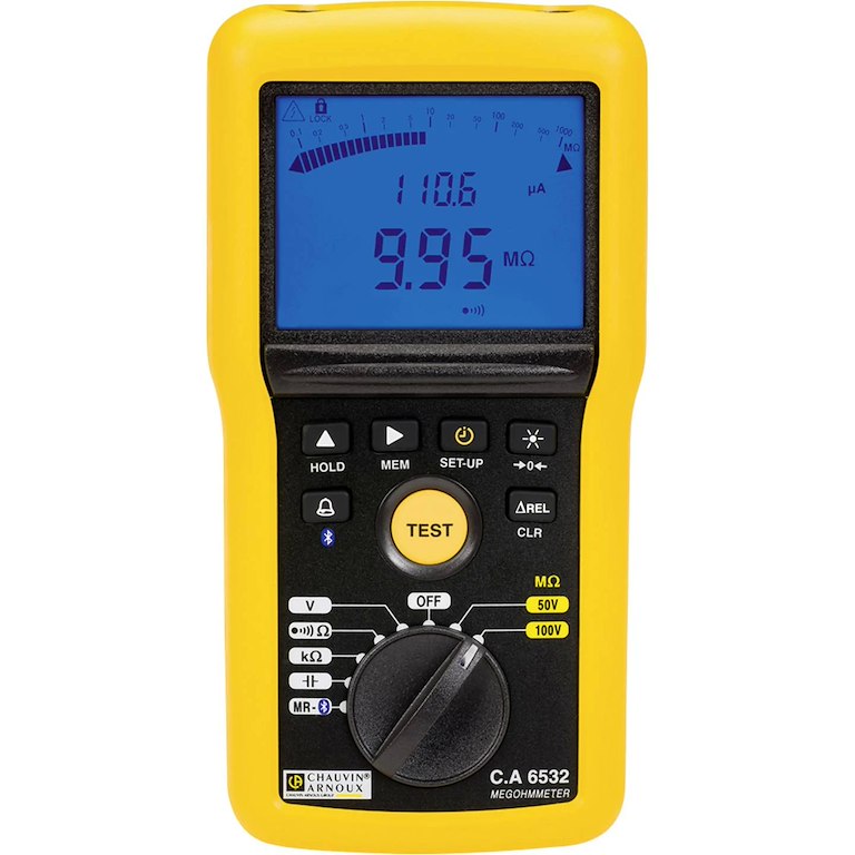 Tester izolacije Chauvin Arnoux C.A 6532