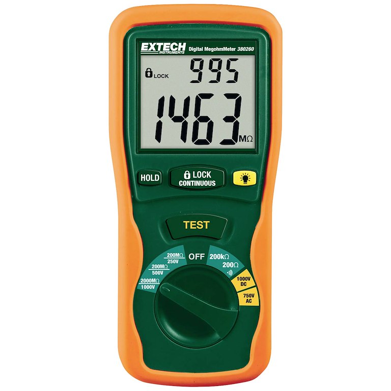 Tester izolacije Extech 380260