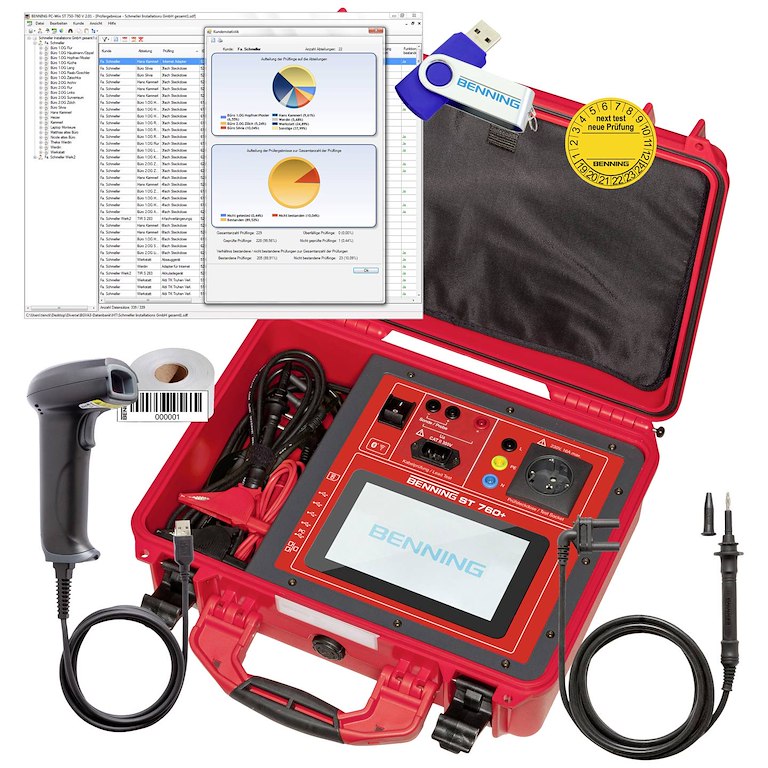 Tester instalacija Benning ST 760++