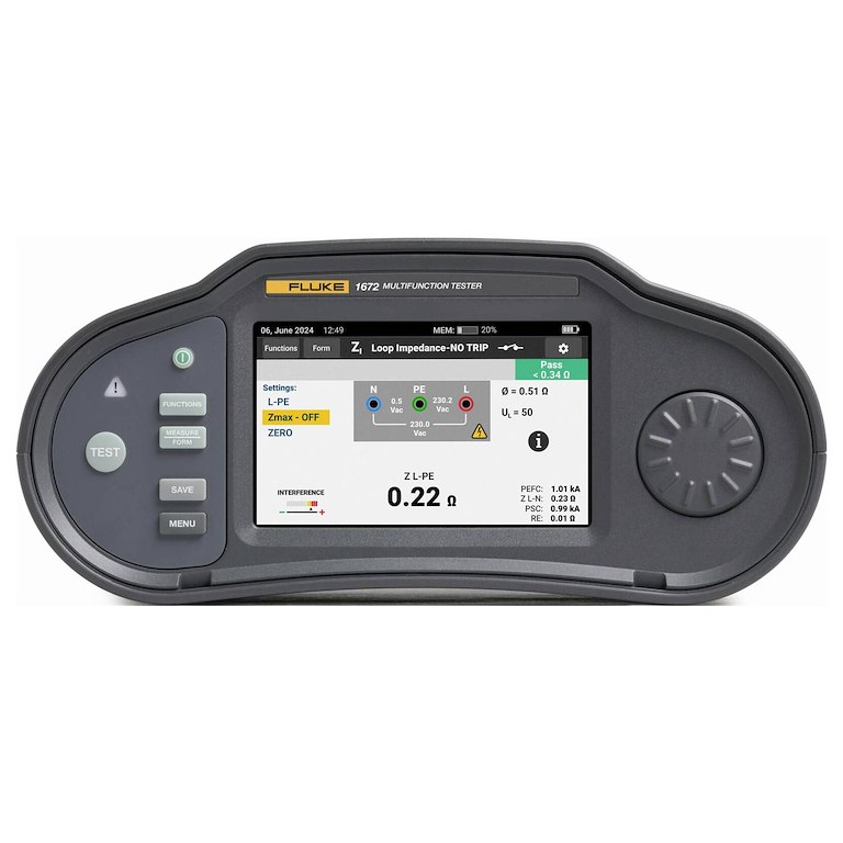 Tester instalacija Fluke 1672