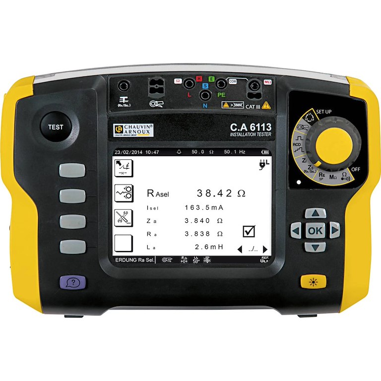 Tester instalacija Chauvin Arnoux C.A 6113