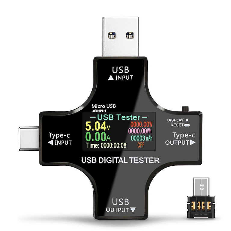 Tester USB Type C muško ženski 4 u 1