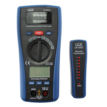 Digitalni multimetar i Lan tester CEM LA-1011