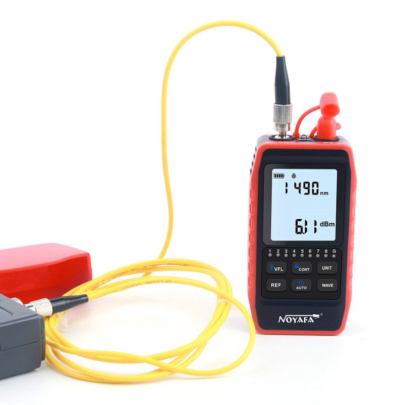 Noyafa NF-908L optički merač snage i VFL, -60 do +8dBm, 6 talasnih dužina, RJ45 test