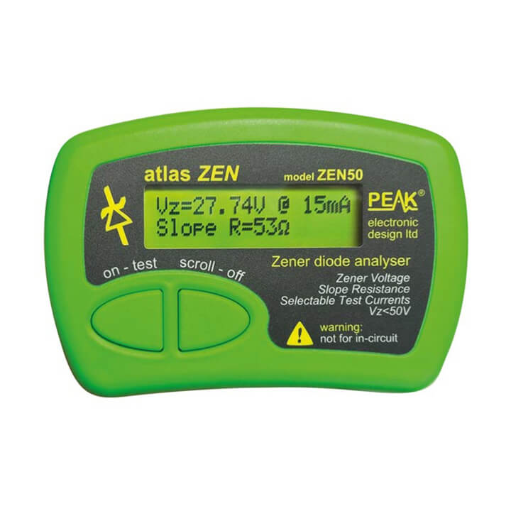 Tester zener dioda ZEN50 Peak