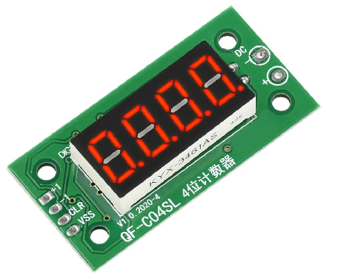 Električno brojilo DIY 0–9999 DC 4–25V