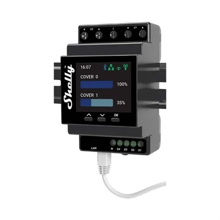 Panelmetar SHELLY PRO Dual Cover PM Wi-Fi