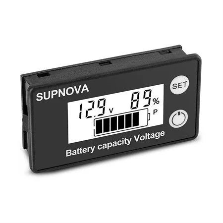 Panelmetar 8-100V STU 34589a 33x61mm