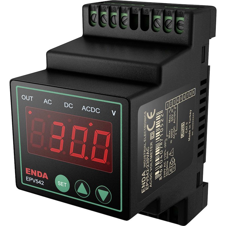 Voltmetar Enda EPV542-UV-R-RSI