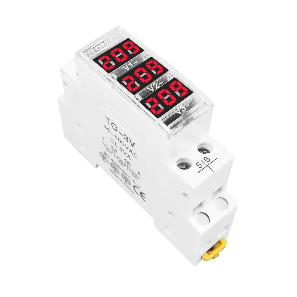 Voltmetar trofazni TOMZN DIN TO-3V
