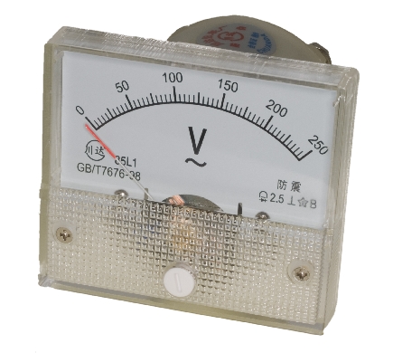 Voltmetar analogni 64x56x52mm 250V AC HUA85C1