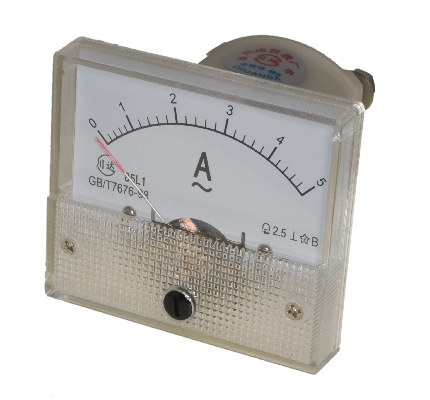 Ampermetar analogni 64x56x52mm 5A AC HUA85C1